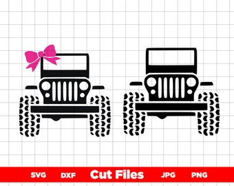 Jeep dxf file | Etsy