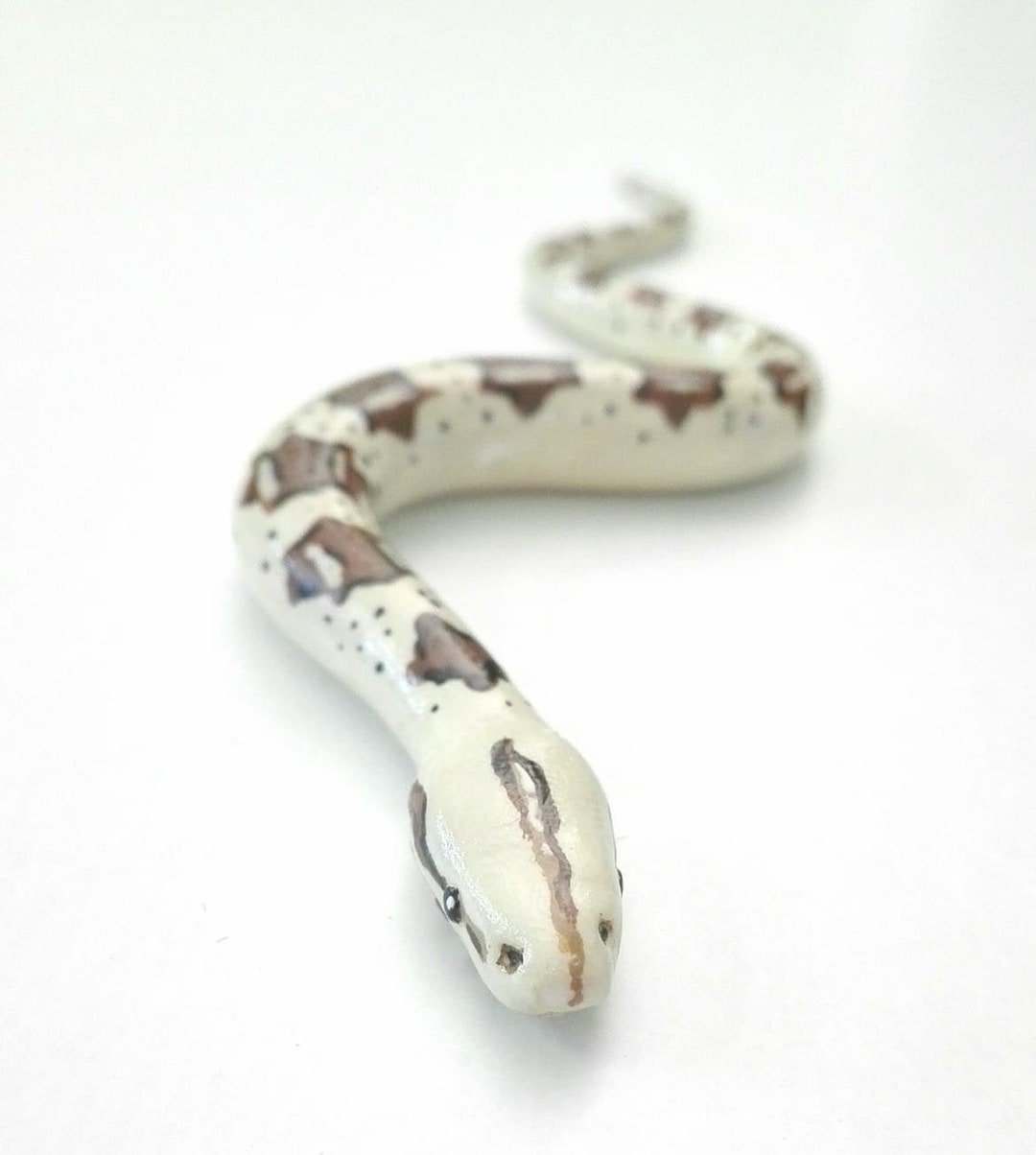 Snake Figurine Snake Polymer Clay Figurine Handmade Boa - Etsy