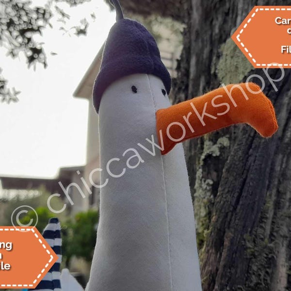 Seagull Sewing Pattern - Etsy UK