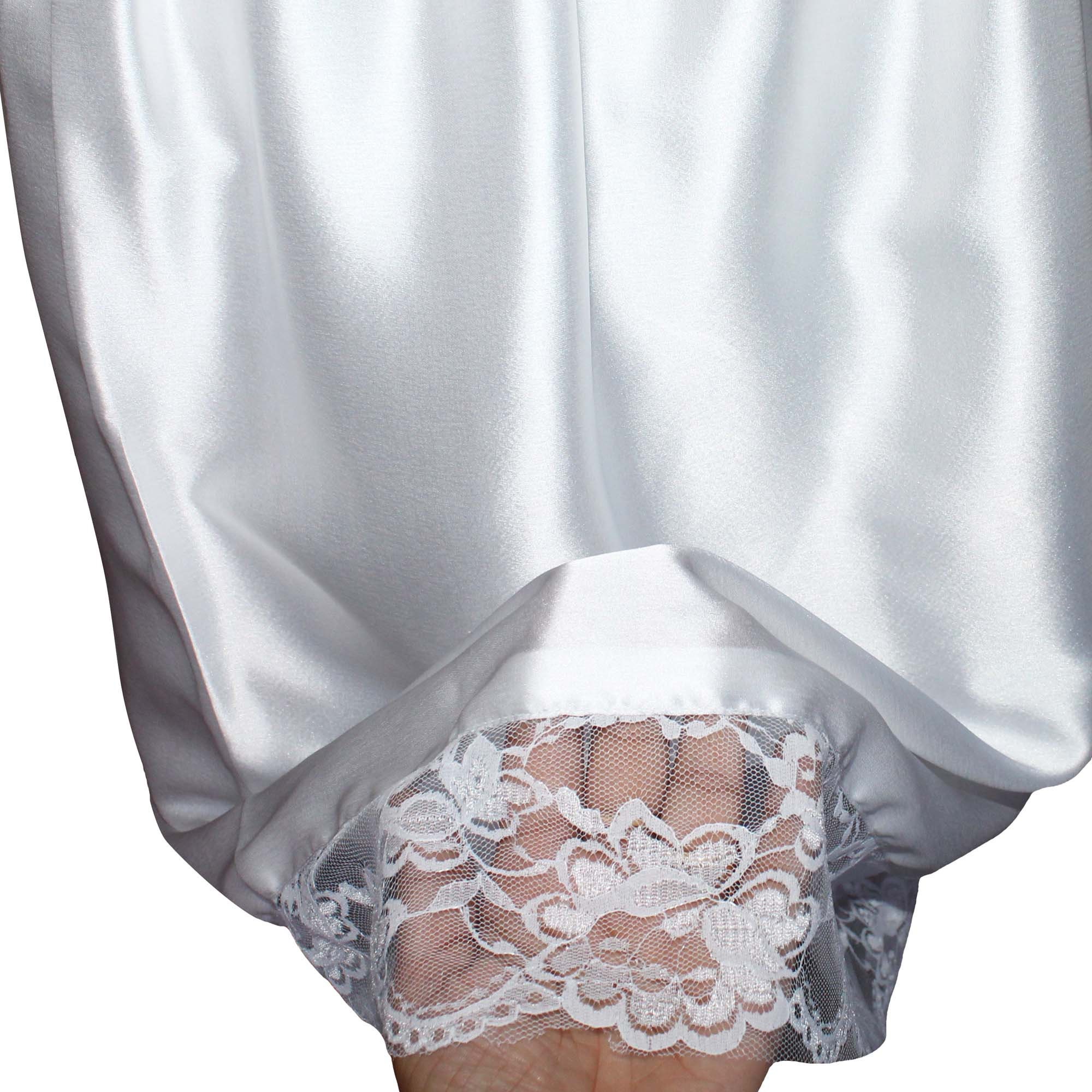 Satin Half Slip Skirt Lacey Underskirt Lingerie Half Petticoat - Etsy ...