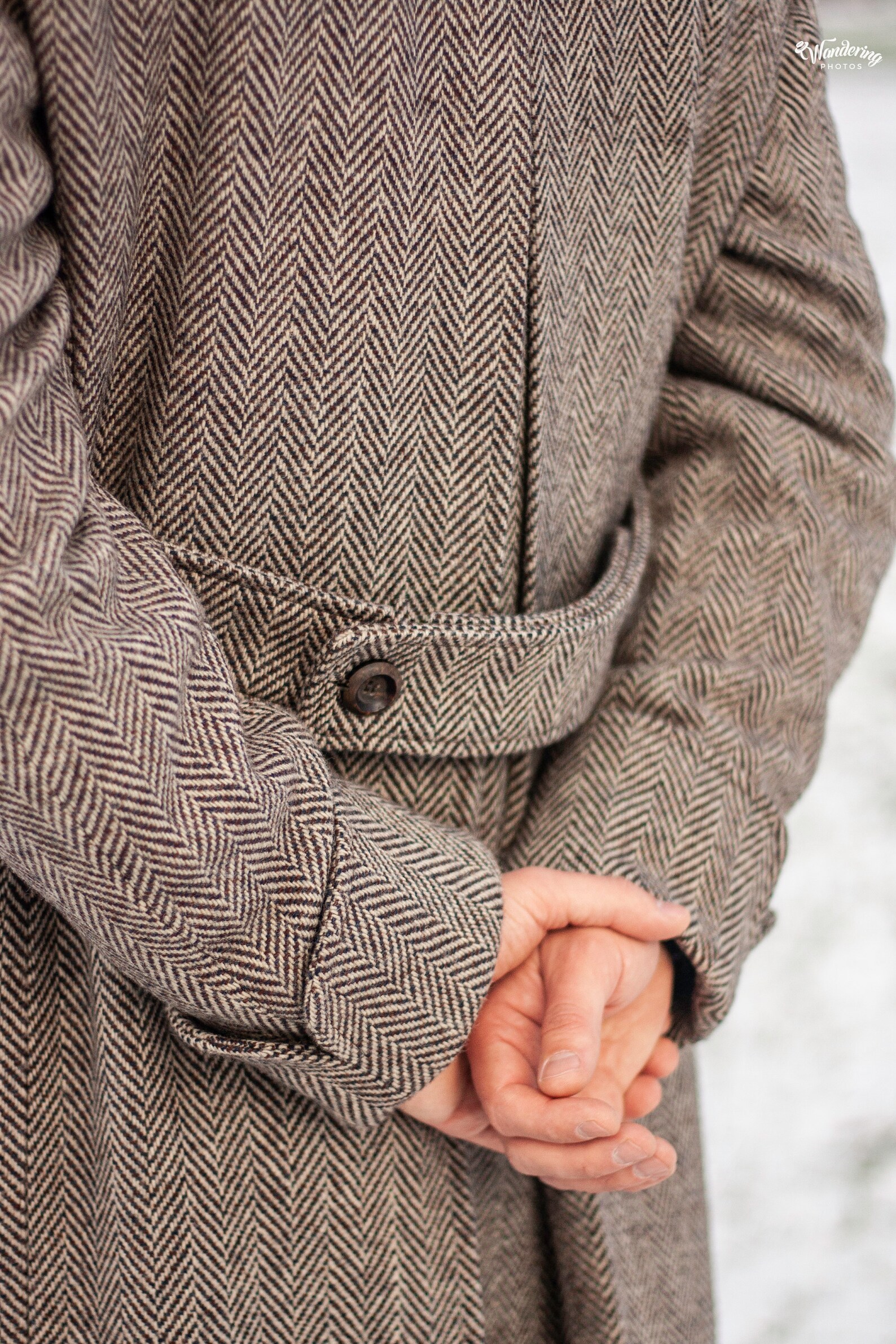 Men's Doublebreasted Tweed Overcoat Ulster Coat - Etsy