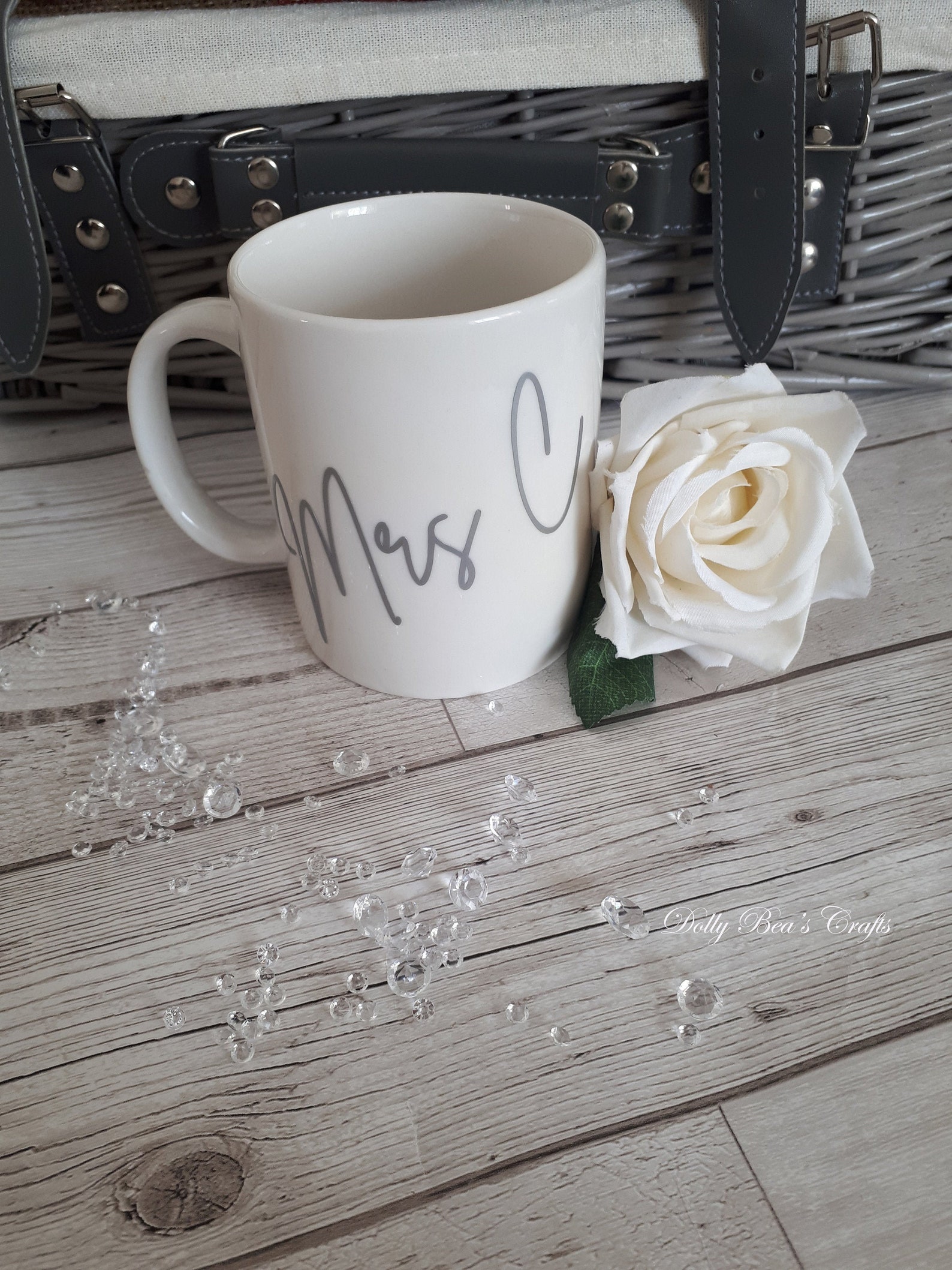 Personalised mug decal mug set vinyl decals wedding gift | Etsy
