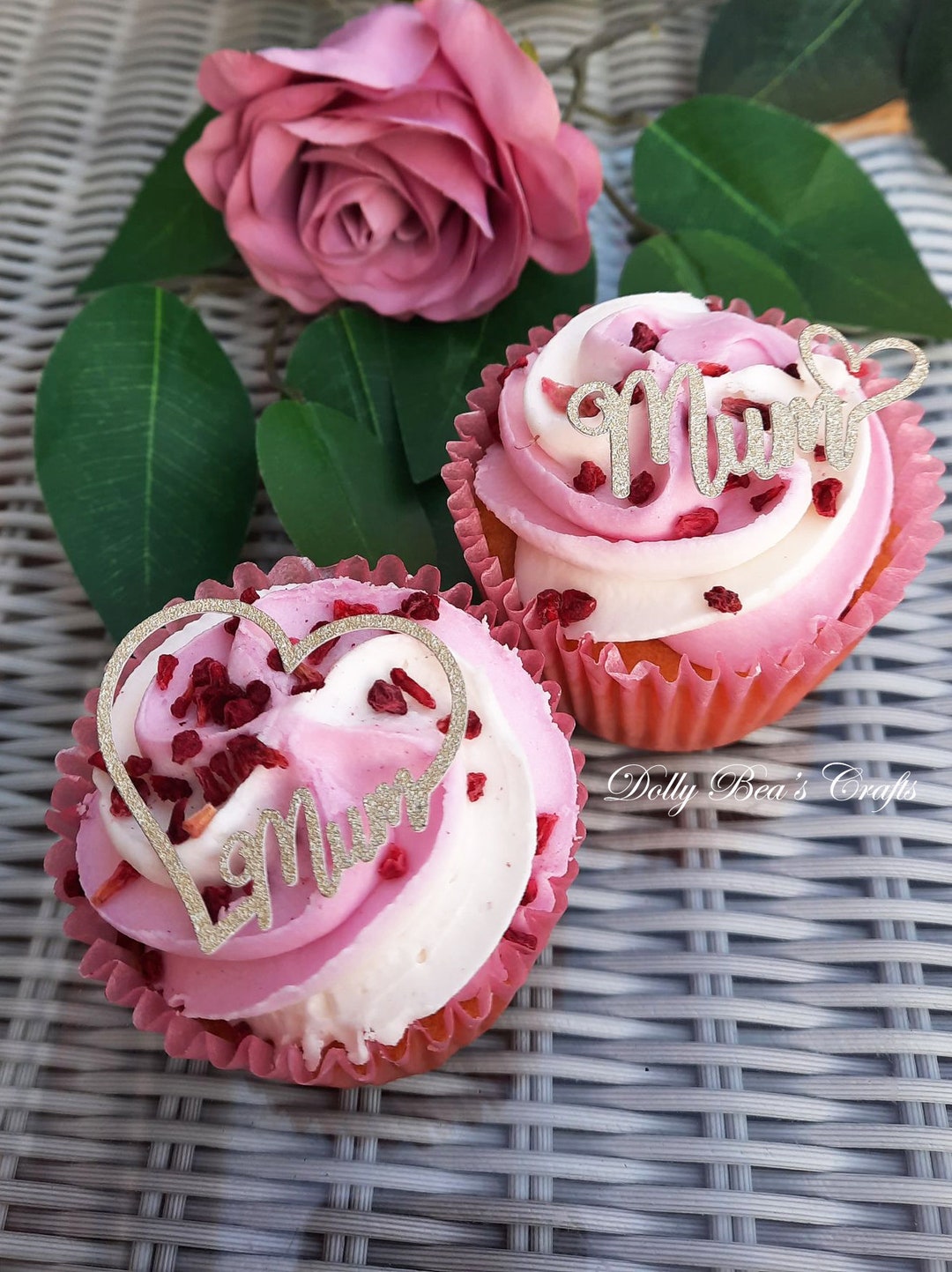 Mothers Day, Cupcake Topper, Topper, Mothers Day Gift, Cake Topper ...