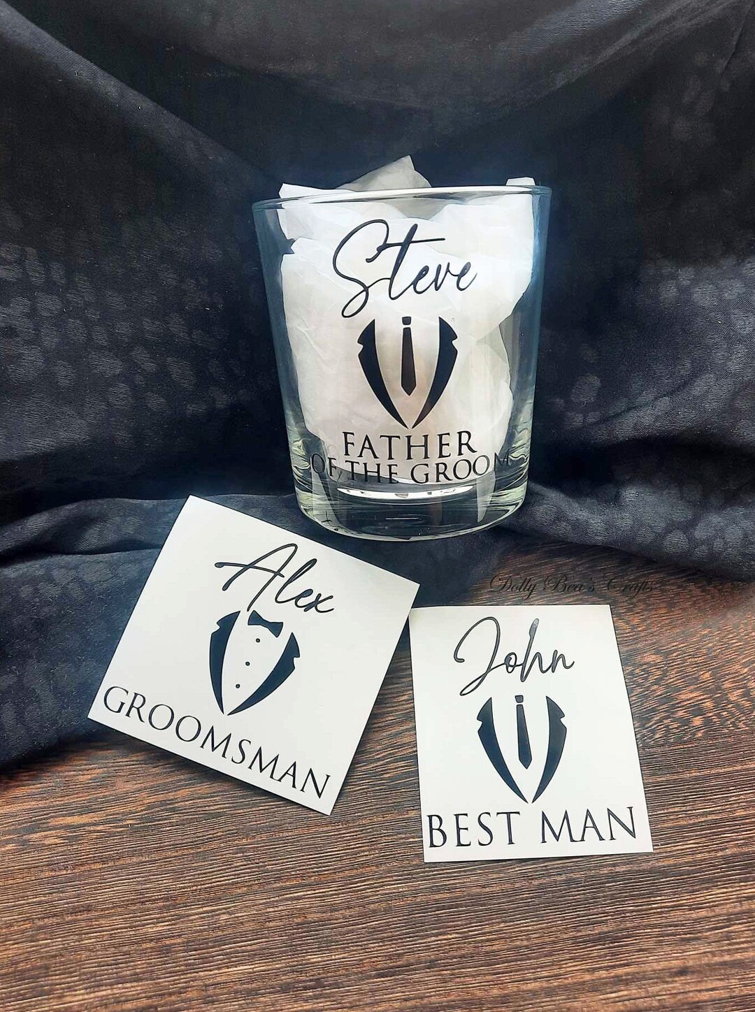 Groomsman Gift Vinyl Decal Sticker DIY Wedding Gift - Etsy