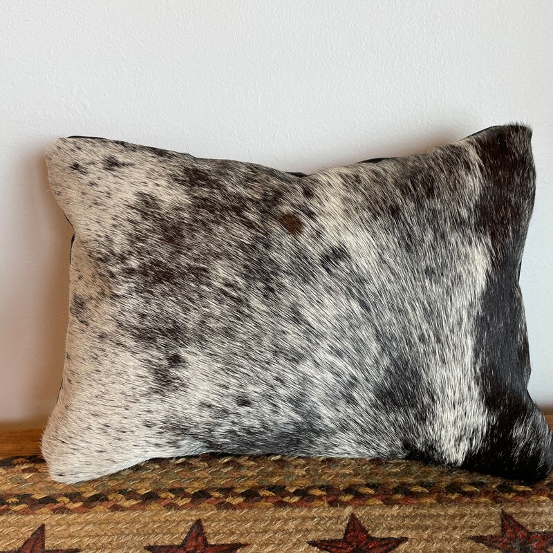 Cowhide Pillow - Etsy