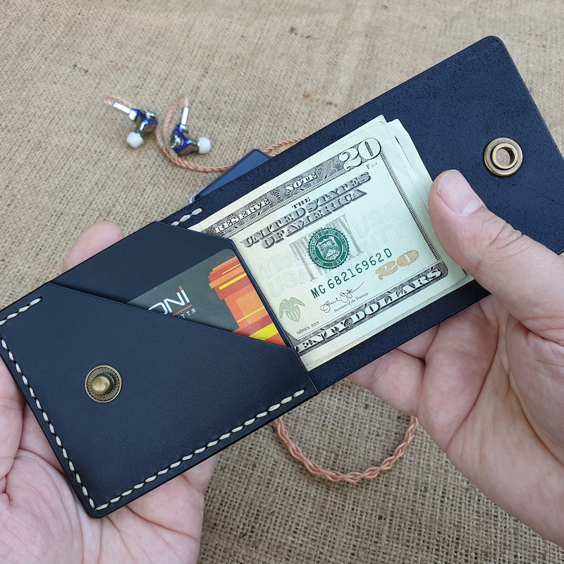 Minimalist wallet - Etsy Nederland