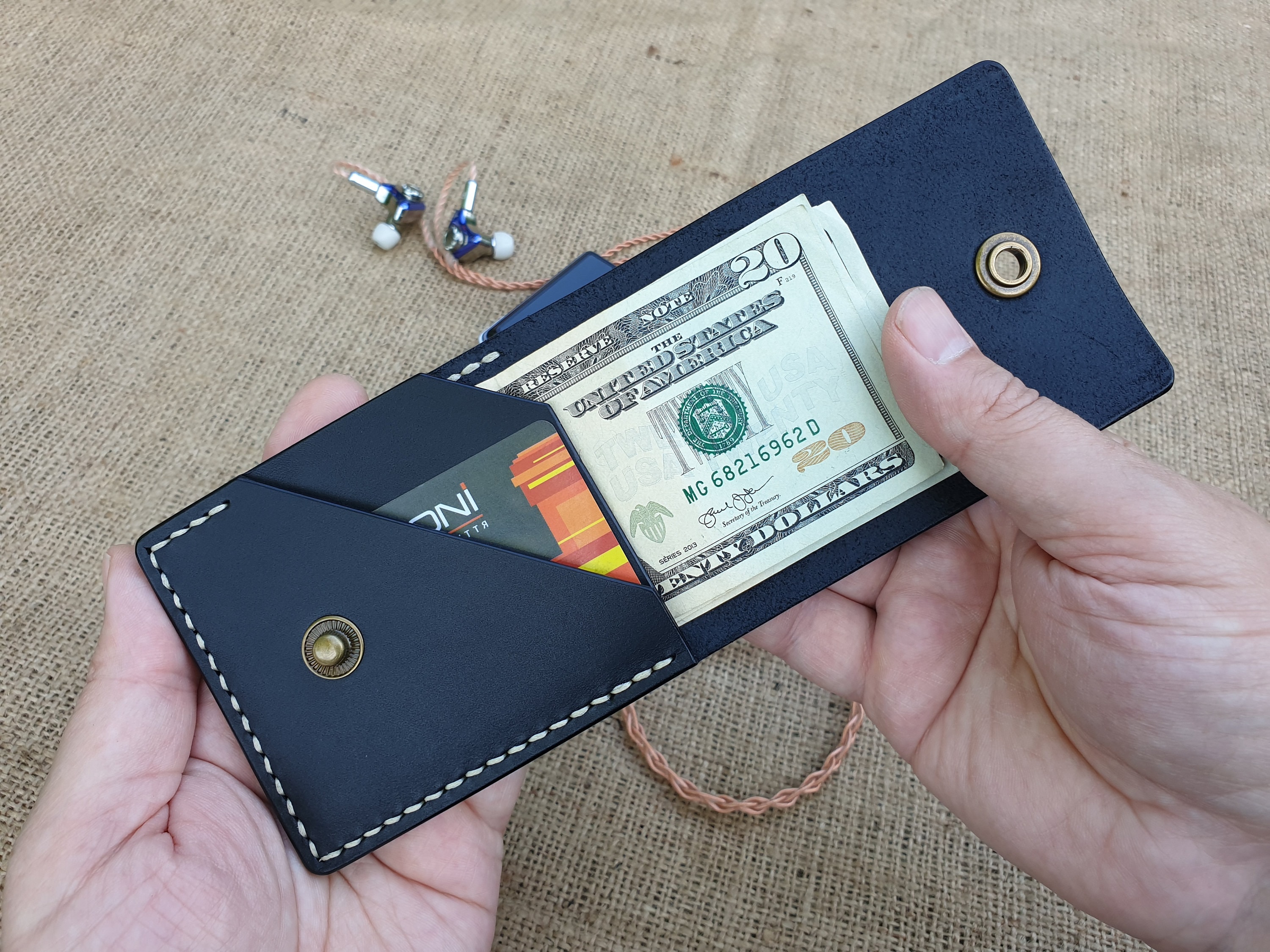 Minimalist Wallet Pdf Pattern, Leather Wallet Pattern, Mens Wallet ...