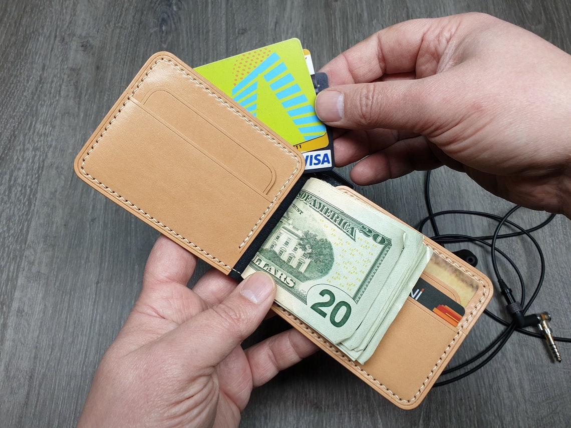 Money Clip Wallet Pattern, Slim Wallet Pattern, Leather Wallet Pdf ...