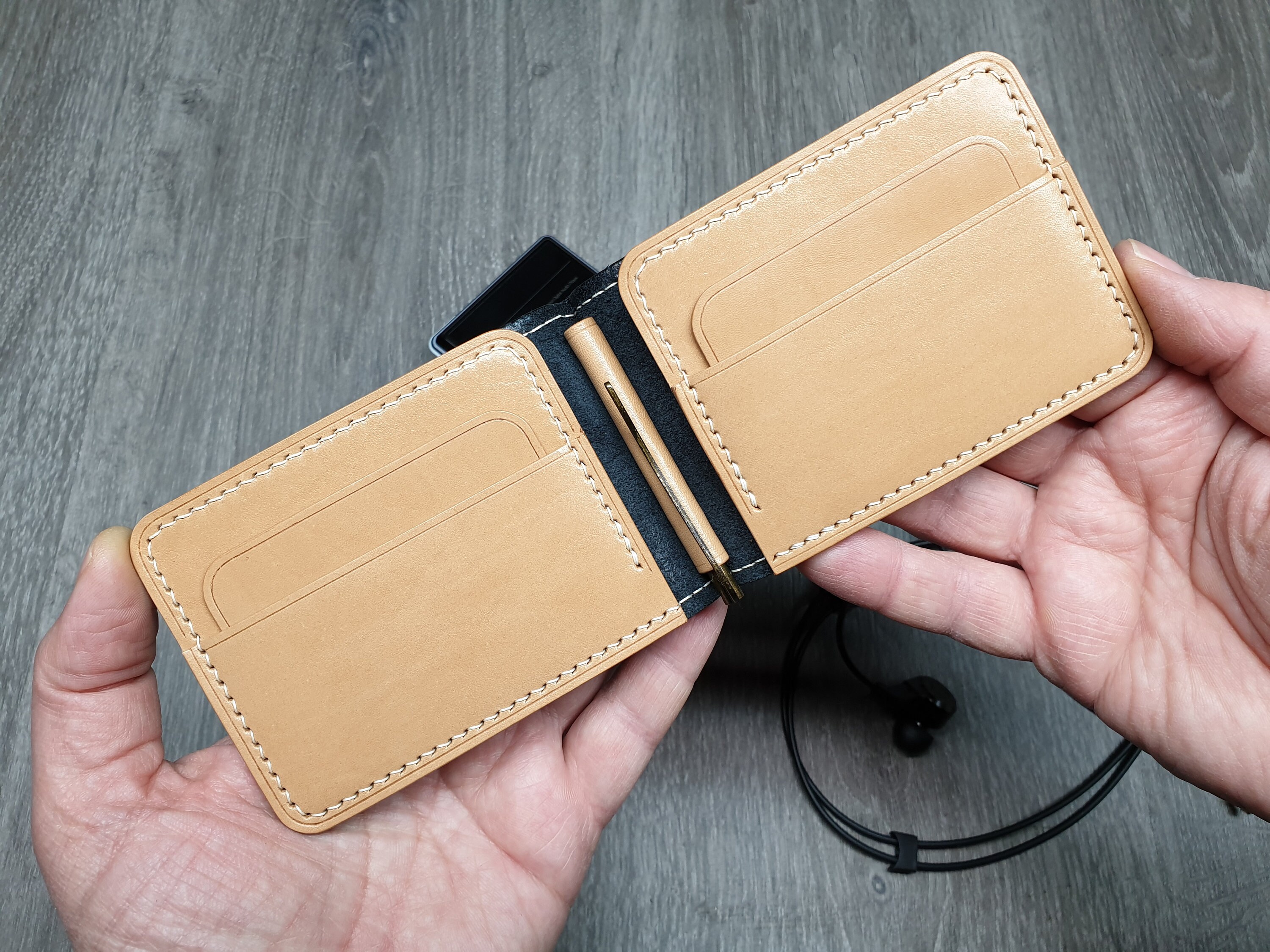 Money Clip Wallet Pattern, Slim Wallet Pattern, Leather Wallet Pdf ...