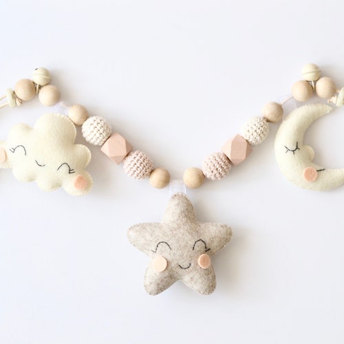Stroller Chain From 100% Wool Felt - Etsy