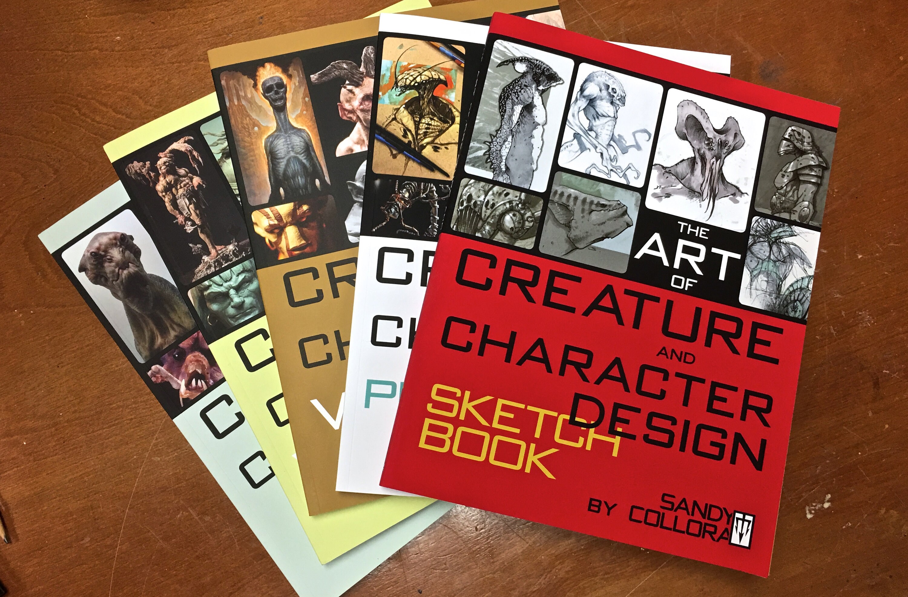 The Art of Creature and Character Design Volume 5 SKETCHBOOK Softcover ...