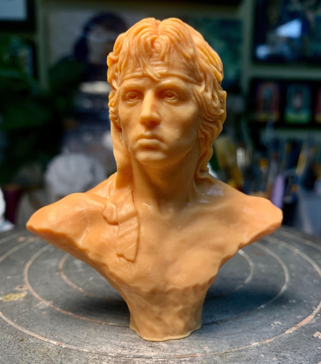 John Rambo FIRST BLOOD Stallone 3D Print Resin Mini Bust - Etsy