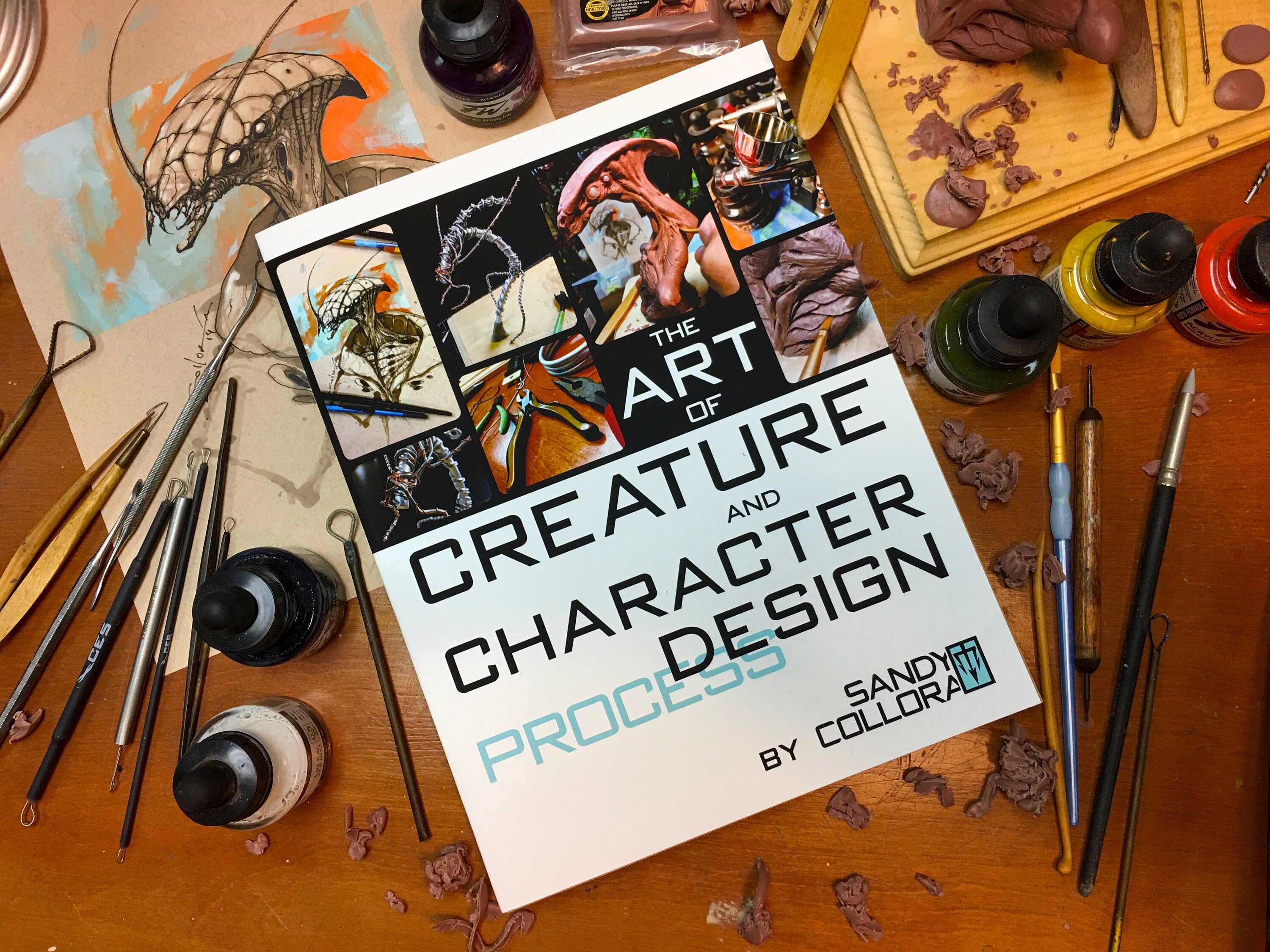 The Art of Creature and Character Design Volume 4: PROCESS Softcover ...