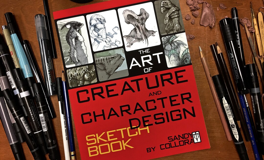 The Art of Creature and Character Design Volume 5 SKETCHBOOK Softcover ...