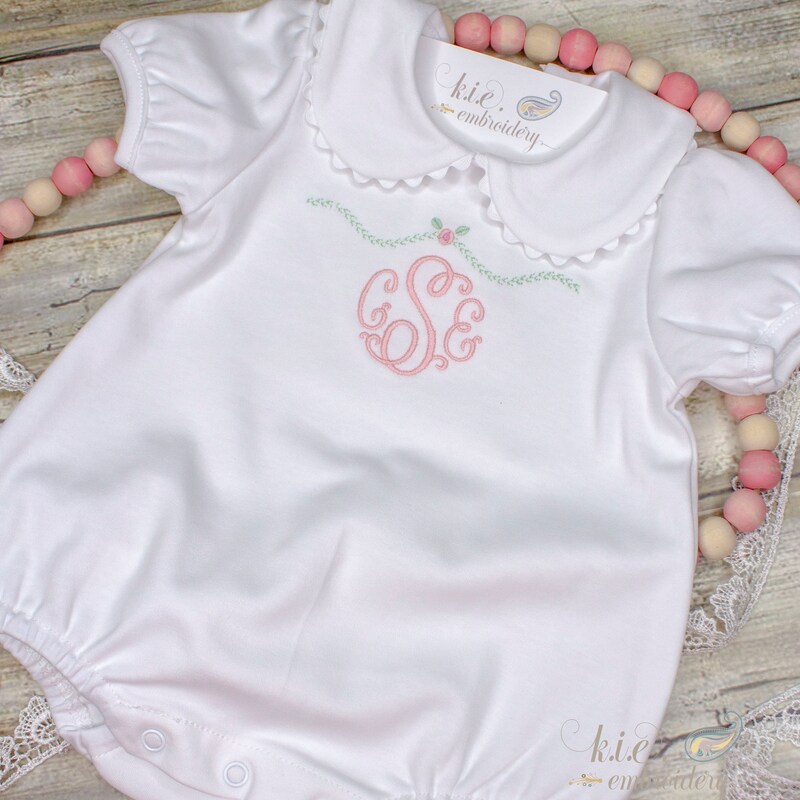 Monogram Baby Girl - Etsy