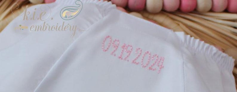 Baby Bloomers / Diaper Cover / Monogrammed / Embroidered / Shower Gift ...