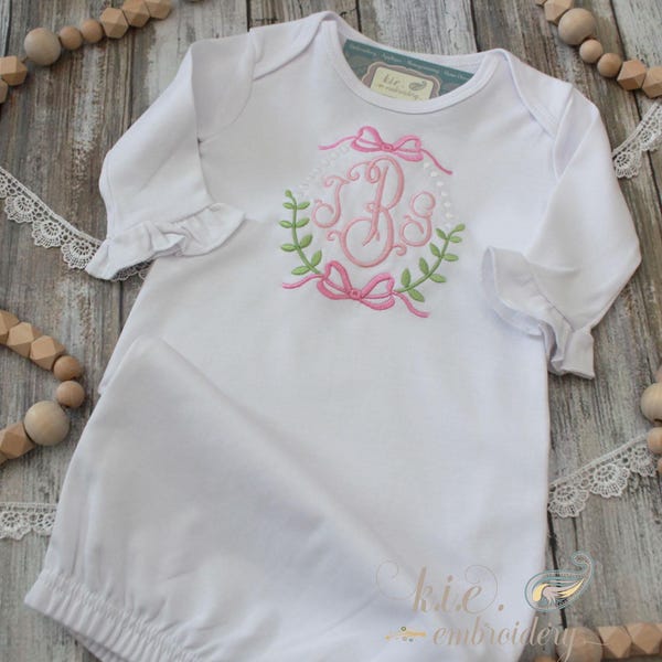 Girls Monogram - Etsy