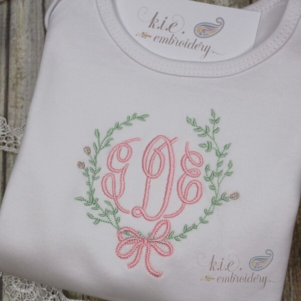 Monogram Baby Girl - Etsy