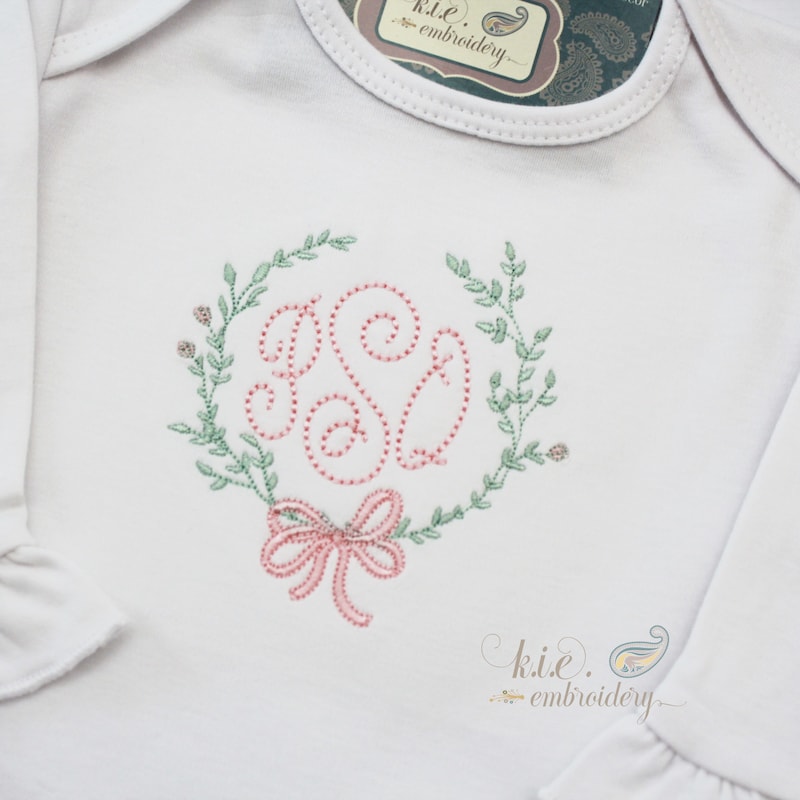 Girls Monogram - Etsy