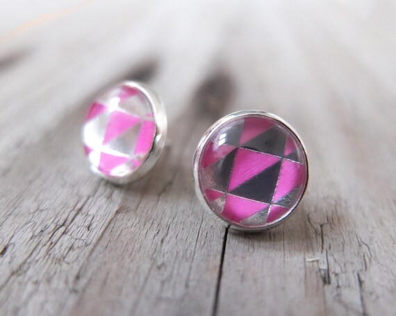 Stud Triangle Over Triangle - Etsy