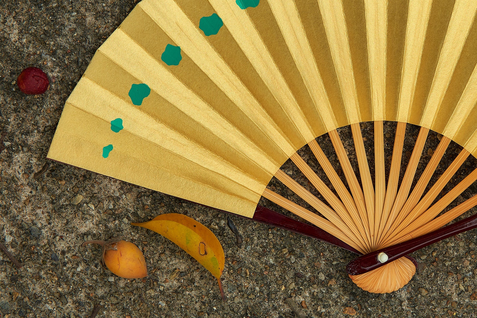 Vintage Japanese Hand Fan Small Folding Fan Made of Bamboo - Etsy