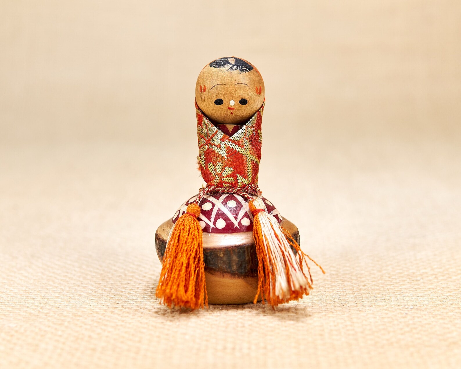 Miniature Kokeshi Doll Japanese Vintage Lucky Charm Doll | Etsy