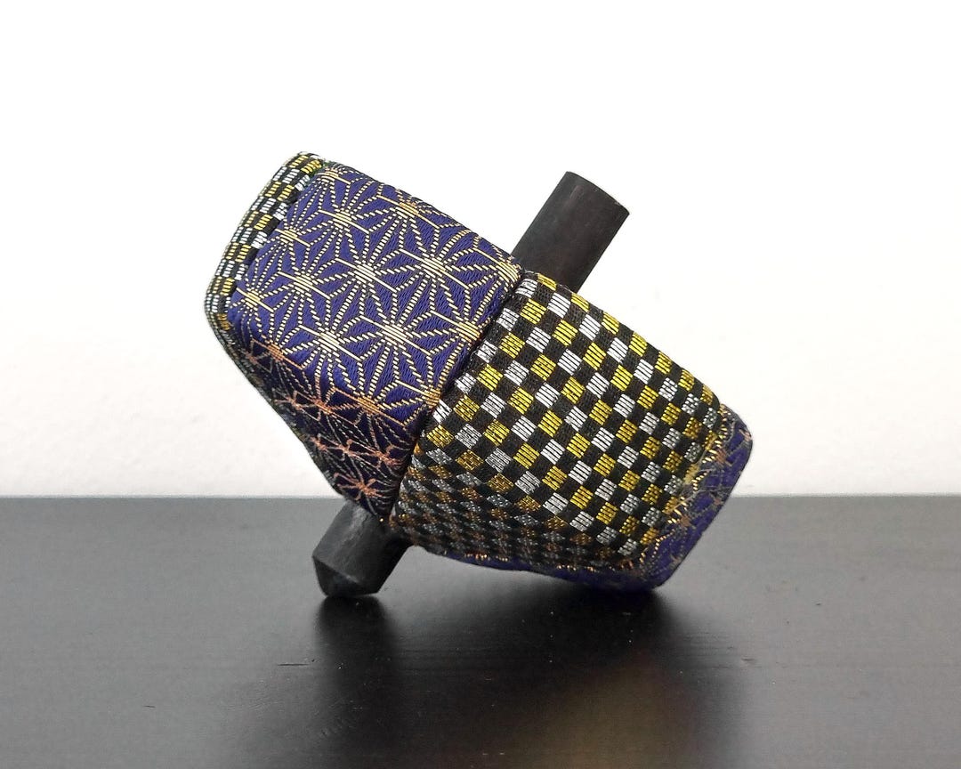 Japanese Vintage Spinning Top koma Kimekomi Spinning Top traditional ...