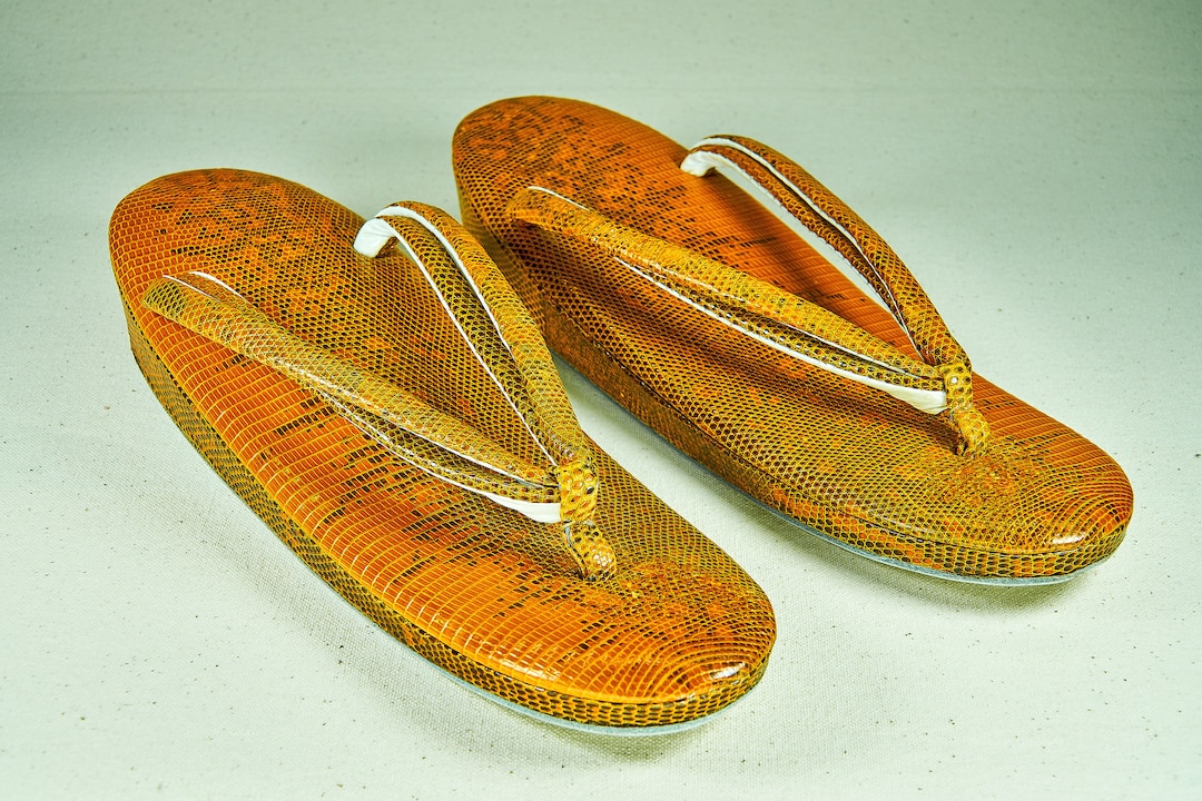 Japanese Vintage Zori/geta Sandals - Traditional Japanese Shoes - Asian ...