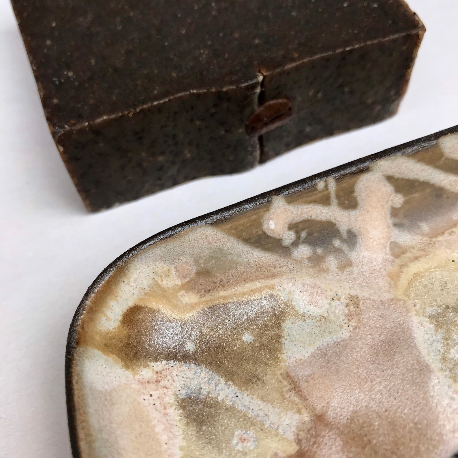 Square Ceramic Soap Dish - Etsy