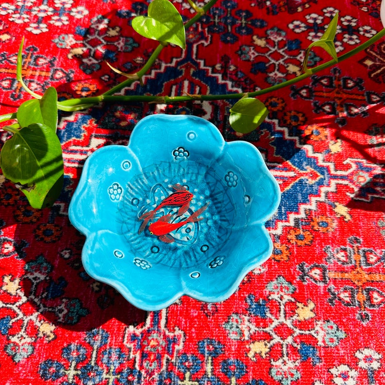 Haftseen Goldfish Resin Gold Fish Dish With Fish Haftseen - Etsy