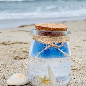 Beach-themed Gel Candles, Scented Gel Candles, Christmas Seashell Gel ...