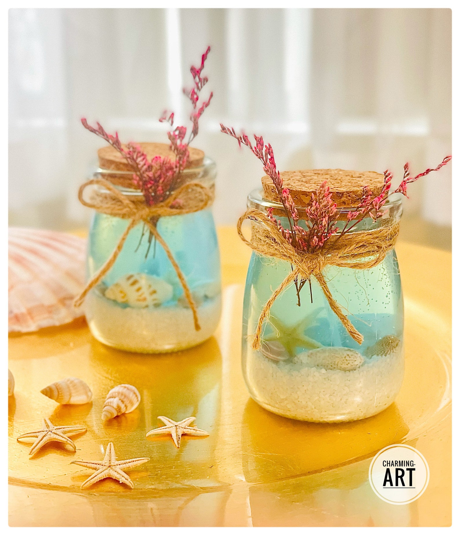 Scented Candle Ocean Candle Beach Wedding Candle Lavender - Etsy