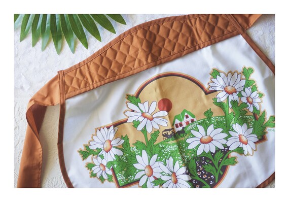 Vintage 70s Apron - Etsy