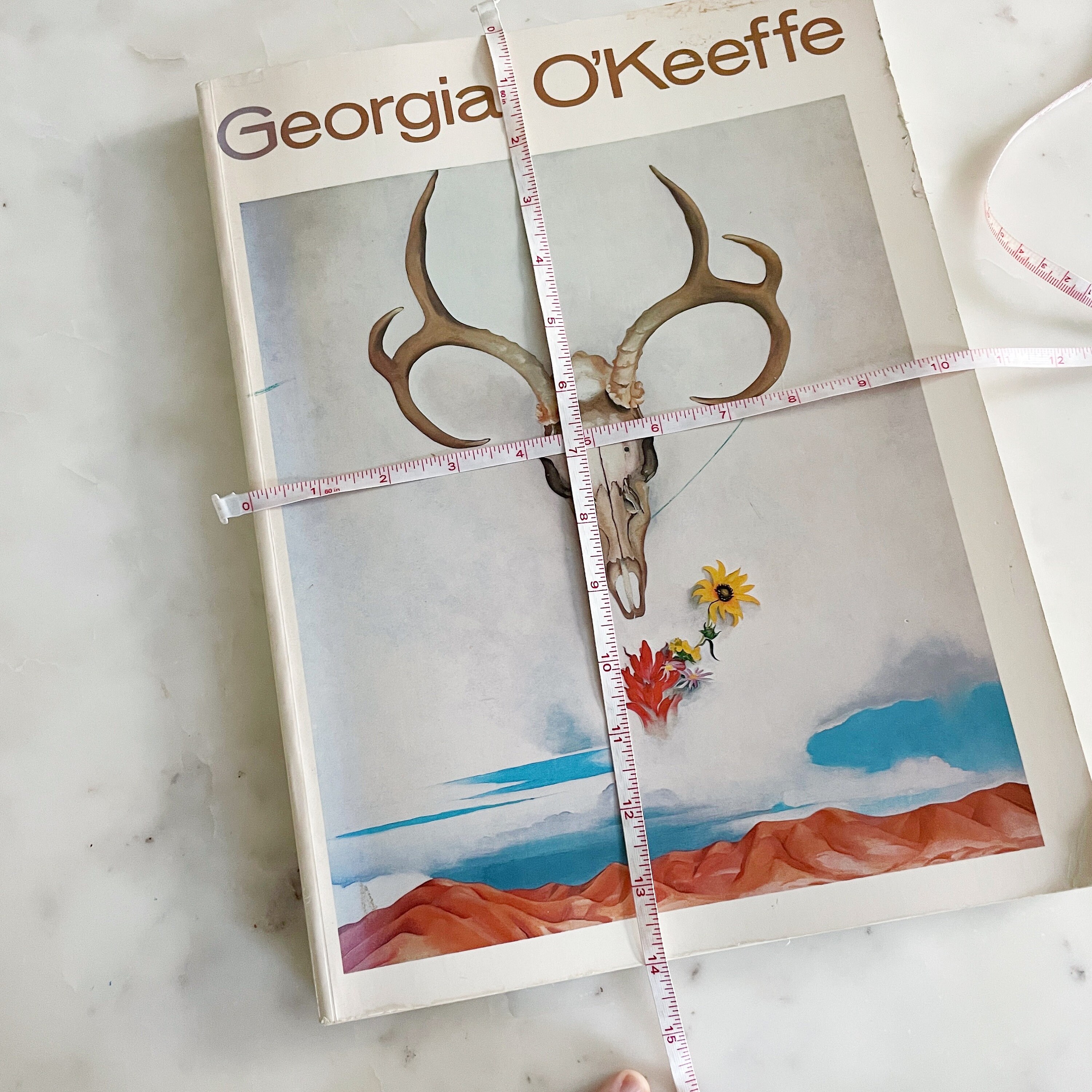 Georgia O'keeffe Vintage Art Book, 1977, American Female Artist, Floral ...