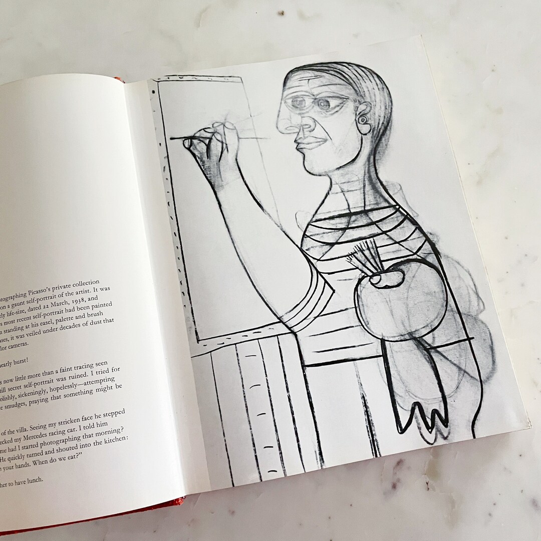 Goodbye Picasso by David Douglas Duncan Oversized Art Book - Etsy