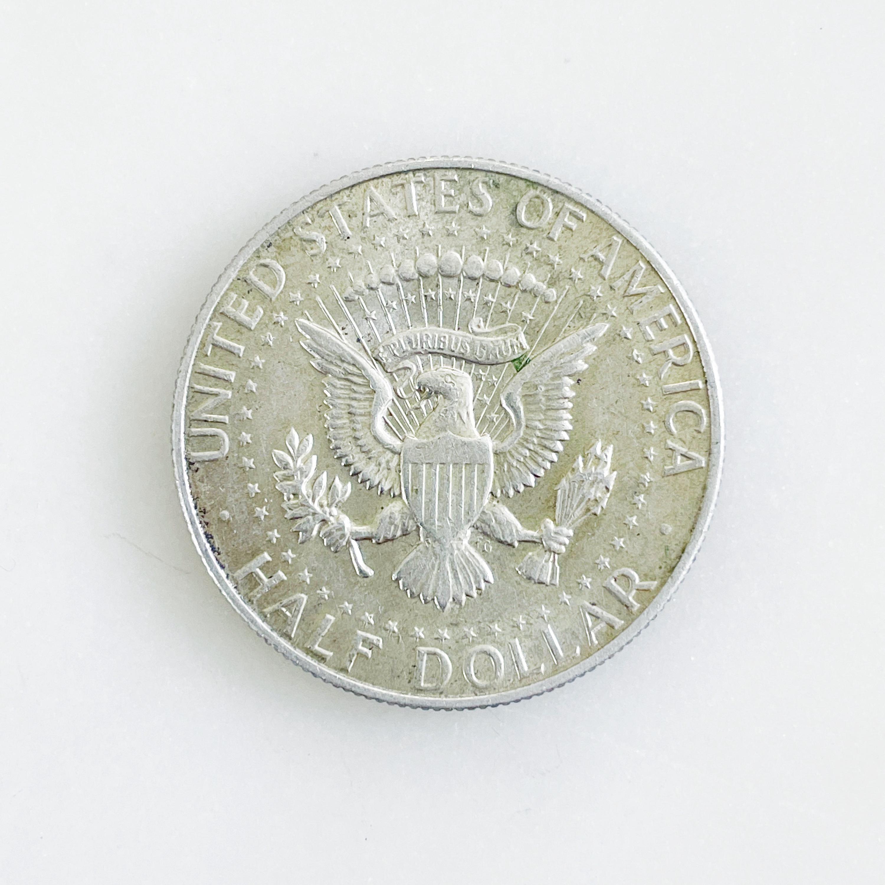 Rare John F. Kennedy Half-dollar, 1969 D Kennedy Silver Half Dollar ...