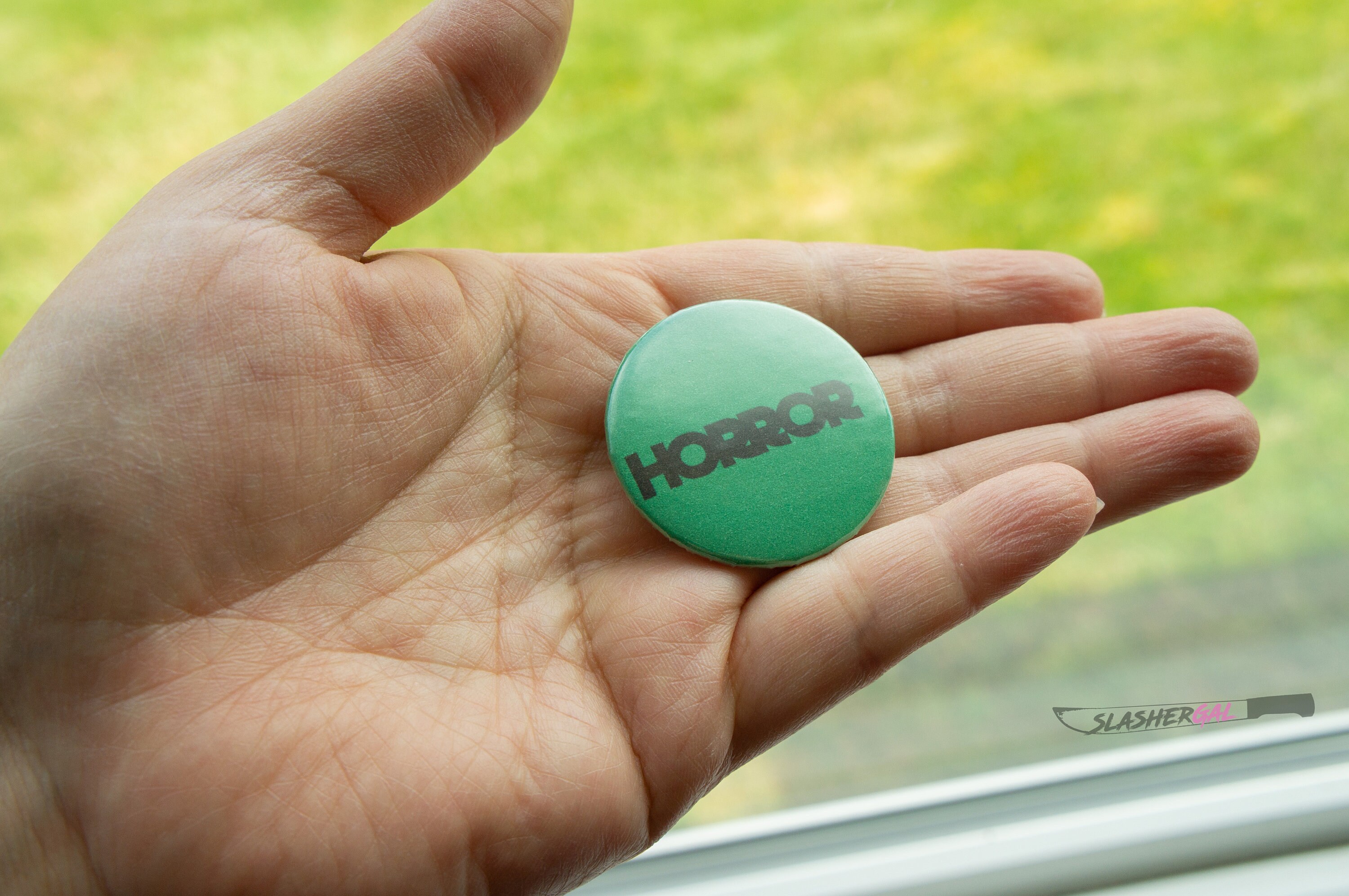 Horror Green Button Horror Fan Pin 37 Mm 1.5 Inch Metal - Etsy