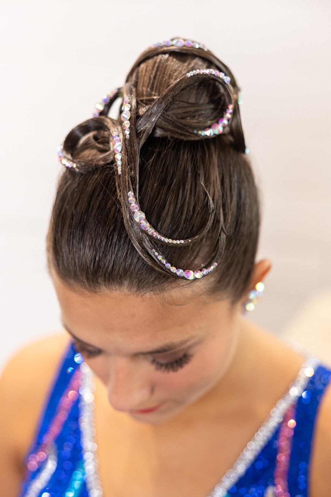 Ballroom Dance Hair Piece | Chignon Hair Piece | Dance Accessories ...
