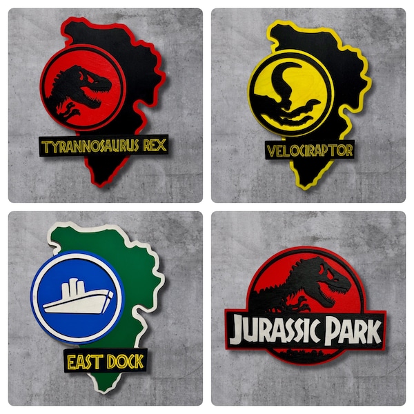 Jurassic Park Wall Art - Etsy