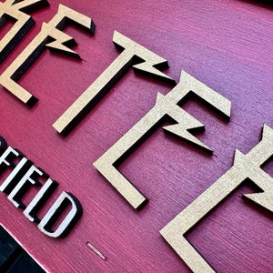 Rocketeer Wall Art Bigelow's Air Circus Wood Sign Movie Decor Cliff ...