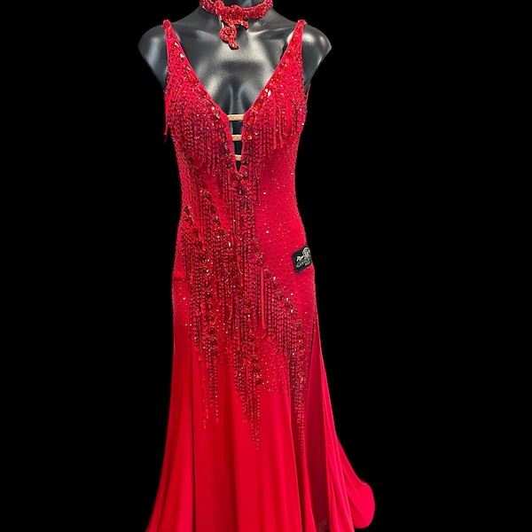 Ballroom Cha Cha Dress - Etsy