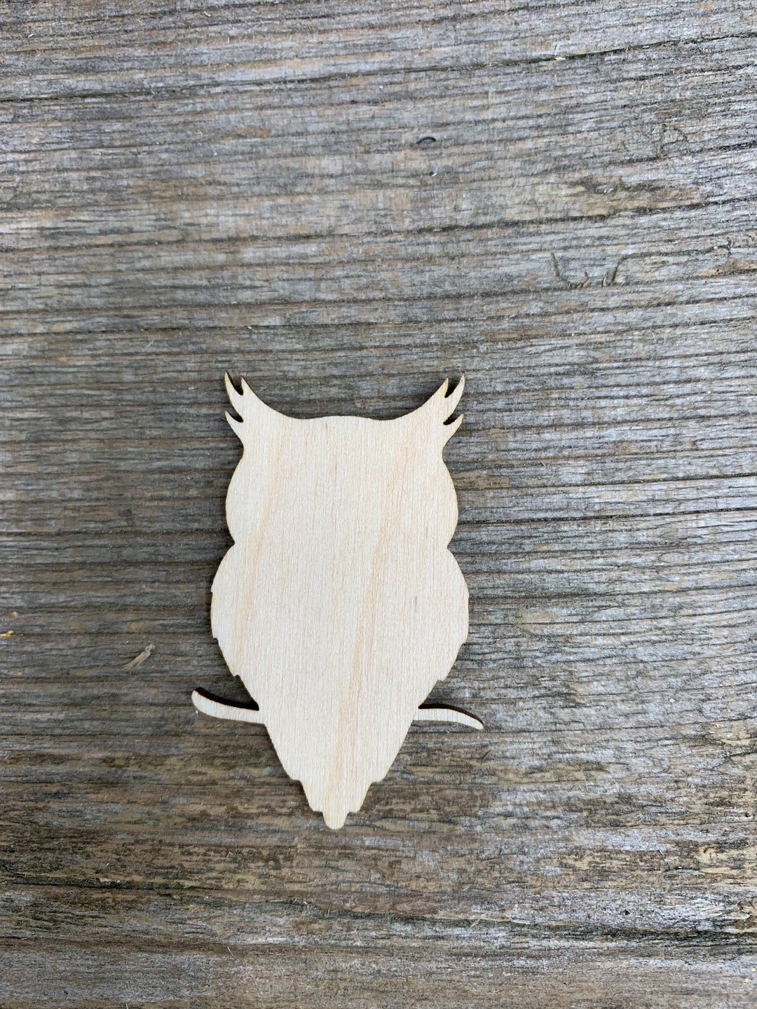 Wooden Owl Shape,bird Shape, Various Sizes, for Crafts , Decoration ...