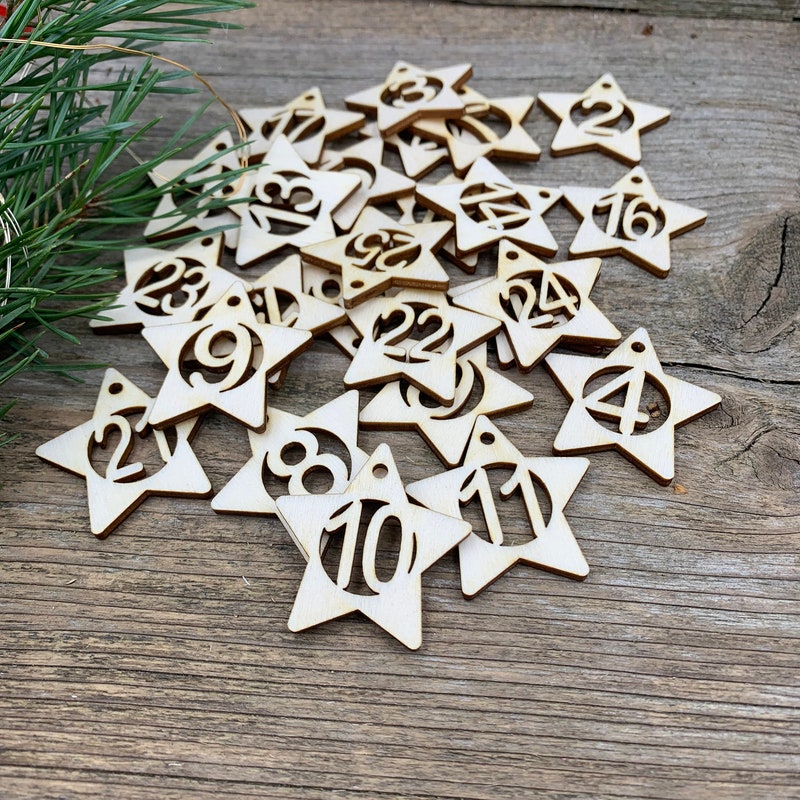 Advent Numbers - Etsy