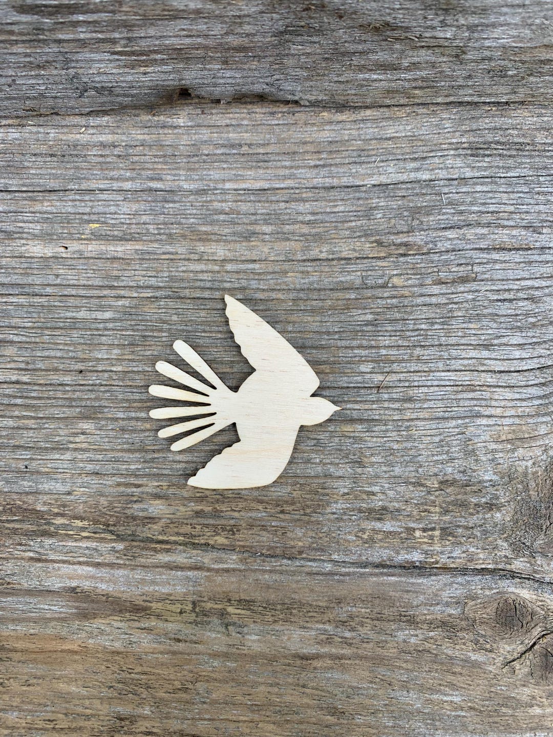 Wooden Magpie Shape, Flying Bird, Various Sizes, for Crafts ...