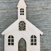 Wooden Church Shape, Various Sizes, for Crafts , Decoration, Natural ...
