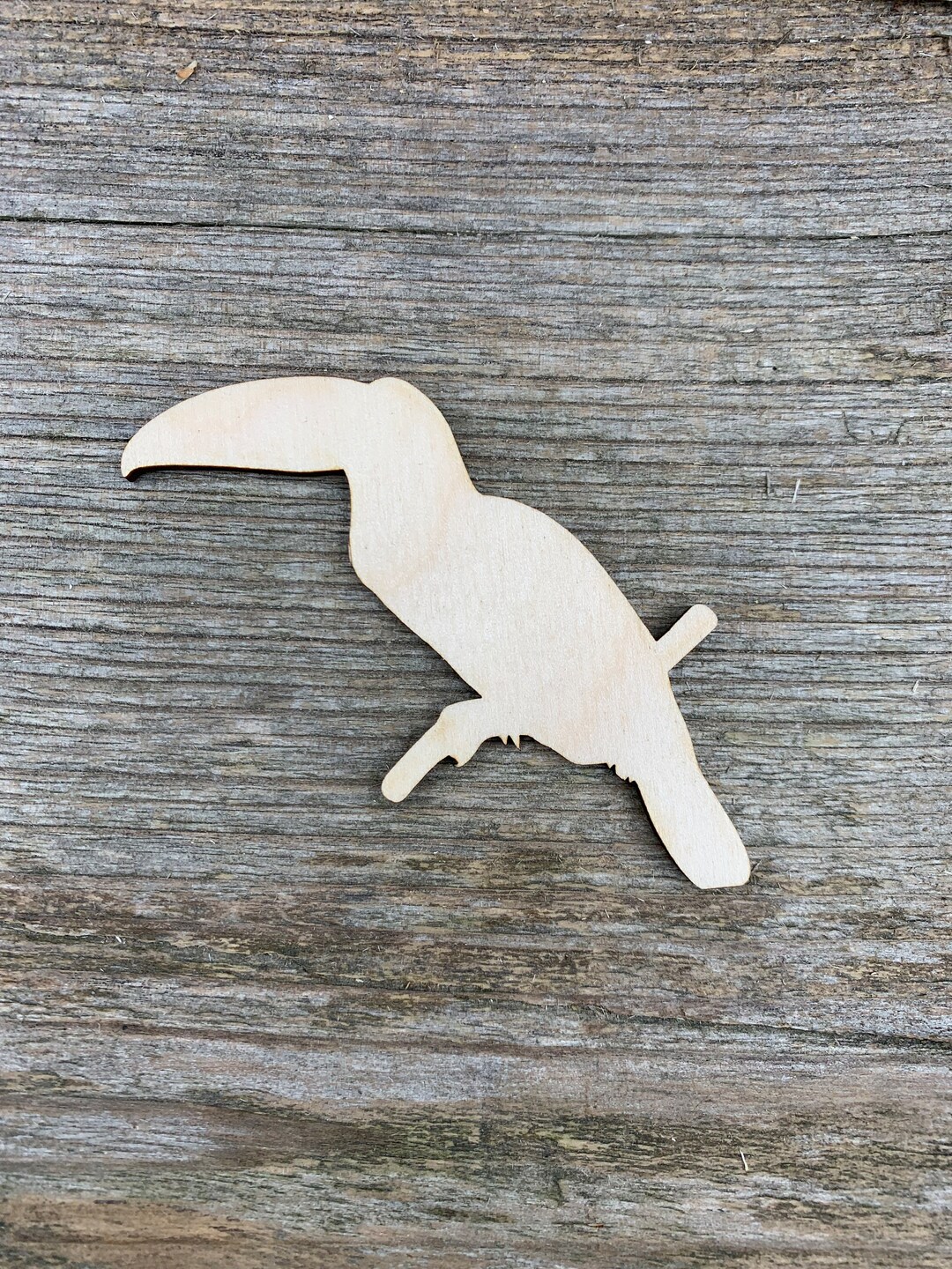 Wooden Bird Shape, Toucan, Various Sizes, for Crafts , Decoration ...