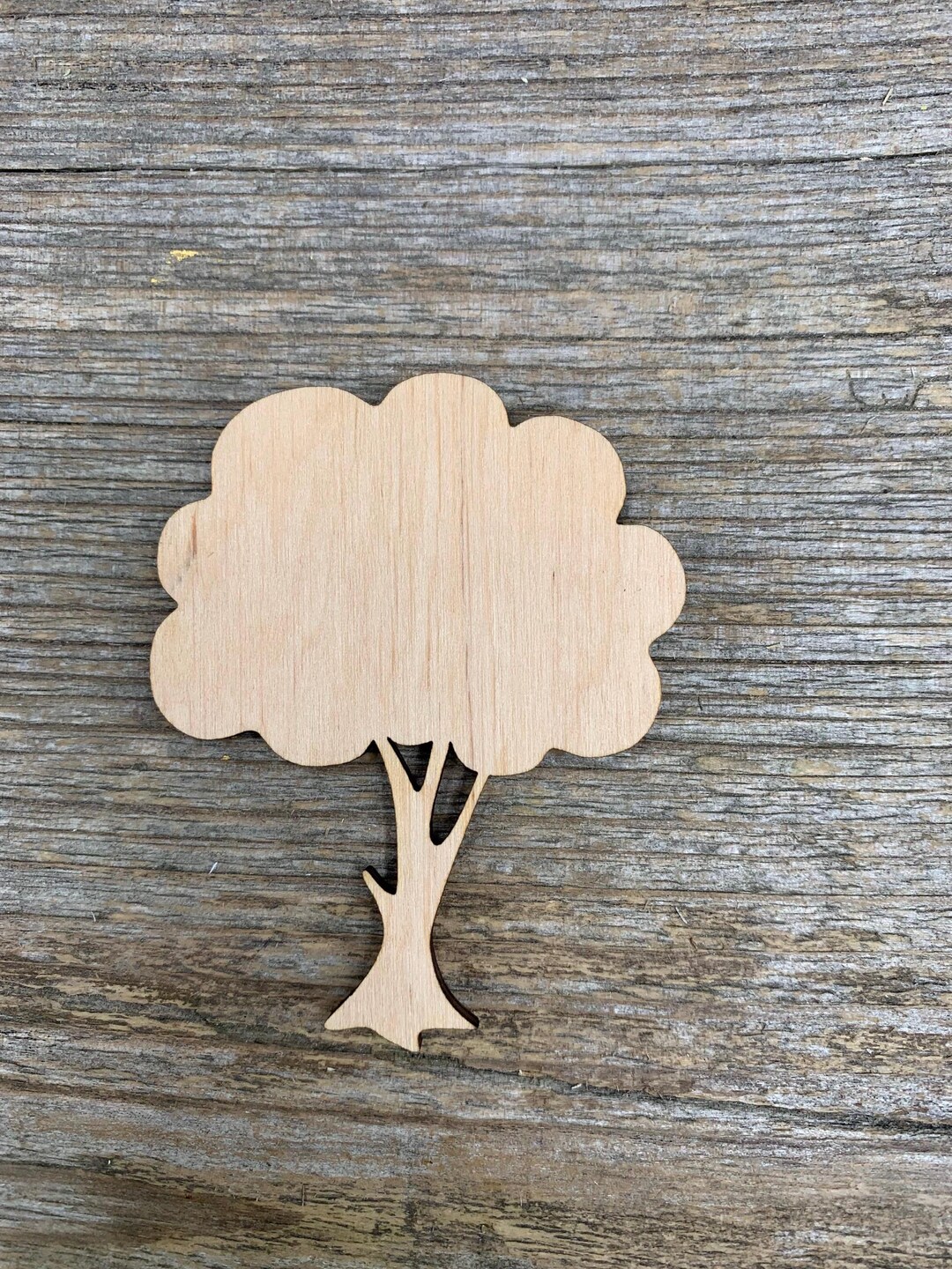Birch Plywood Apple Tree Shape: Laser Cut Wood Craft - Etsy UK