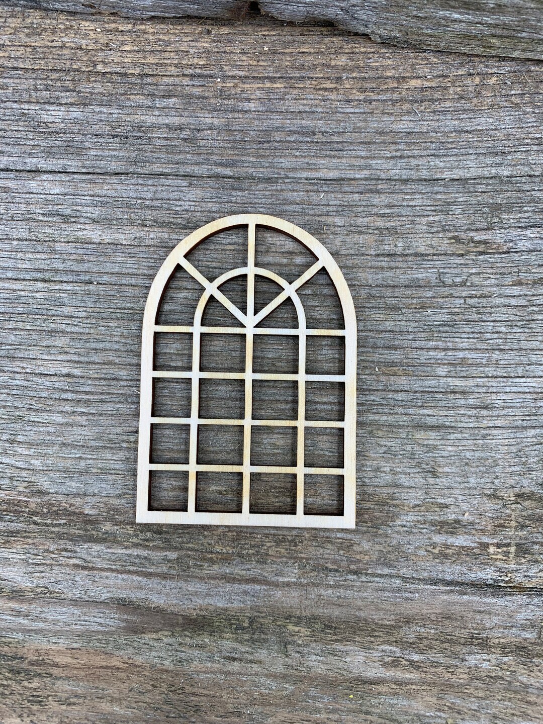 Wooden Window,arch Window, Fairy Window, Elf Door Window, Doll House ...