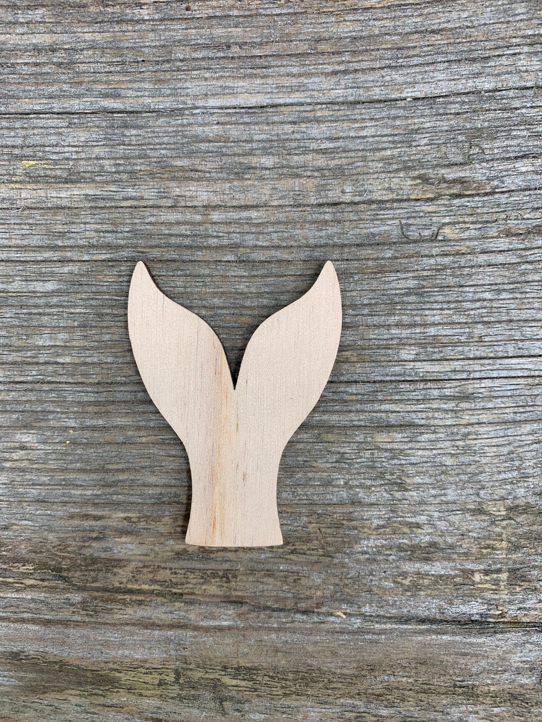 Wooden Fish Tail, Wooden Shapes, Various Sizes, for Crafts , Decoration ...