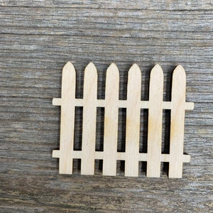 Wooden Mini Gate, Fence, Miniature Gate, 2D Wooden Shapes, Shapes for ...
